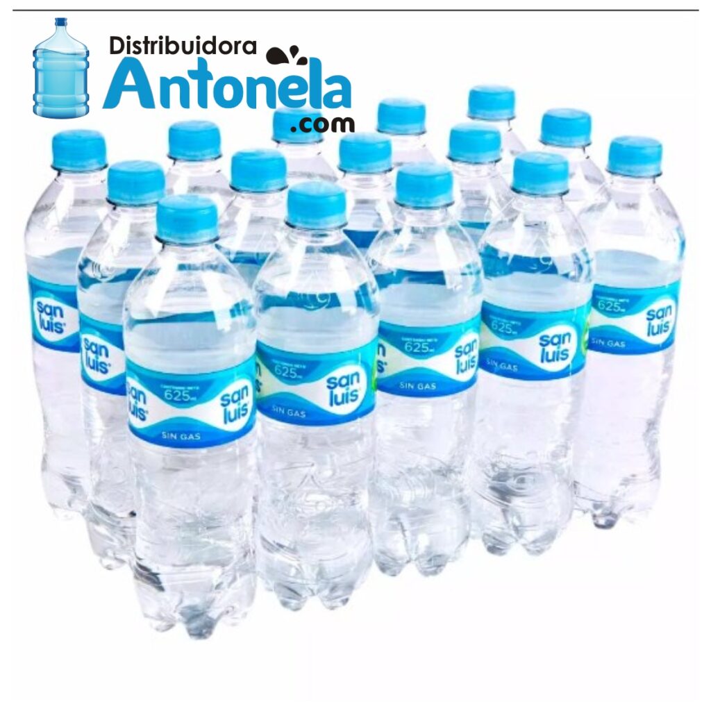 Agua Sin Gas San Luis botella 1/2 litro - venta por paquete